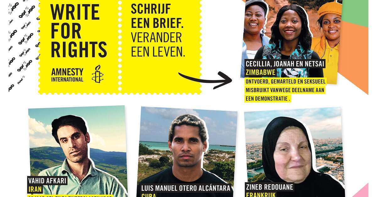 Write for Rights Amnesty International | DalfsenNet