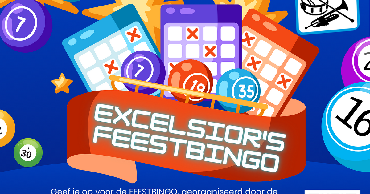 Feestbingo ivm 125 jaar Muziekvereniging Excelsior | DalfsenNet
